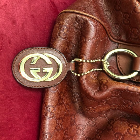 Gucci | Bags | Sukey Convertible Boston Guccissima Lthr Worn | Poshmark